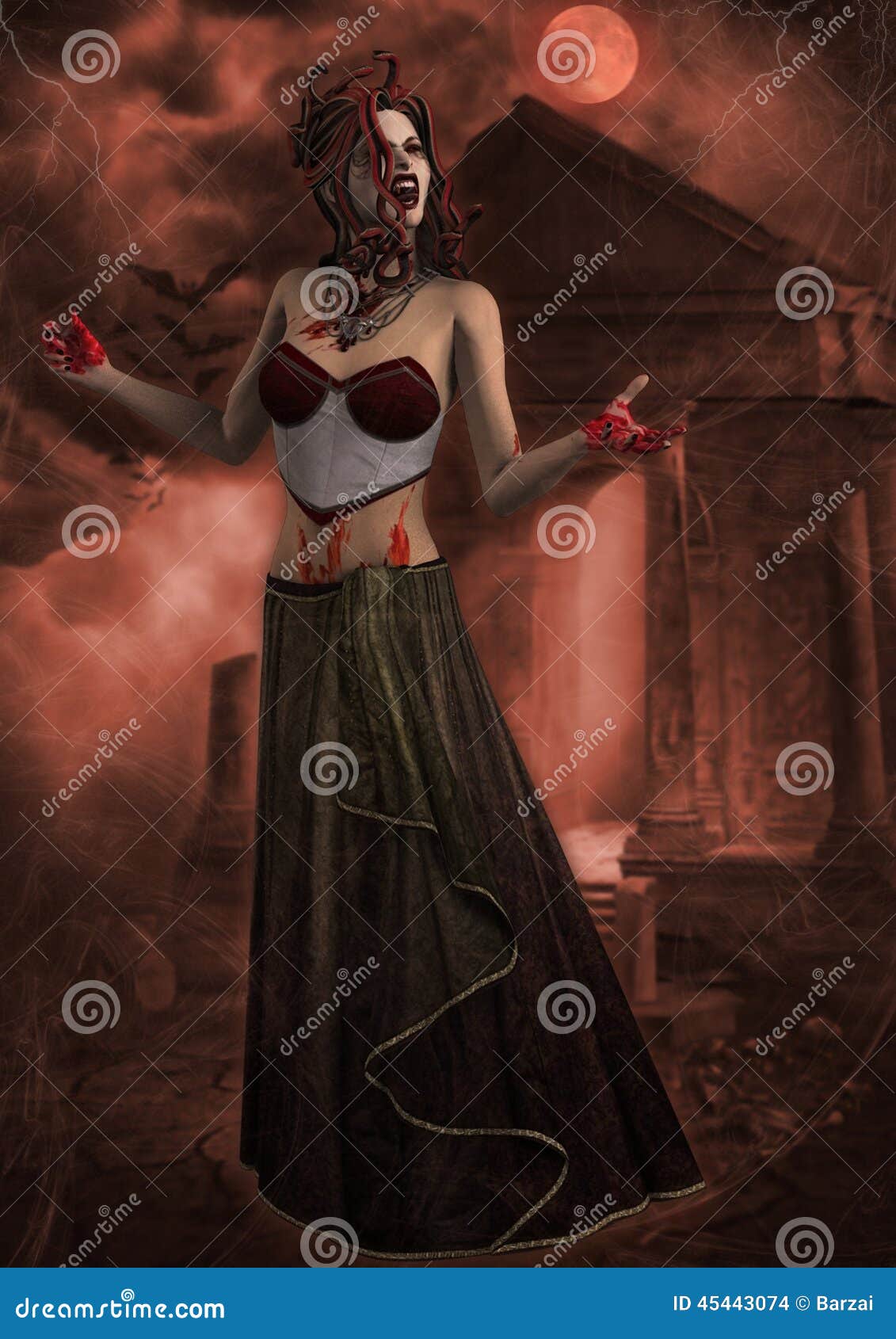 The Guardian De Thantifaxath Stock de ilustración - Ilustración de ...