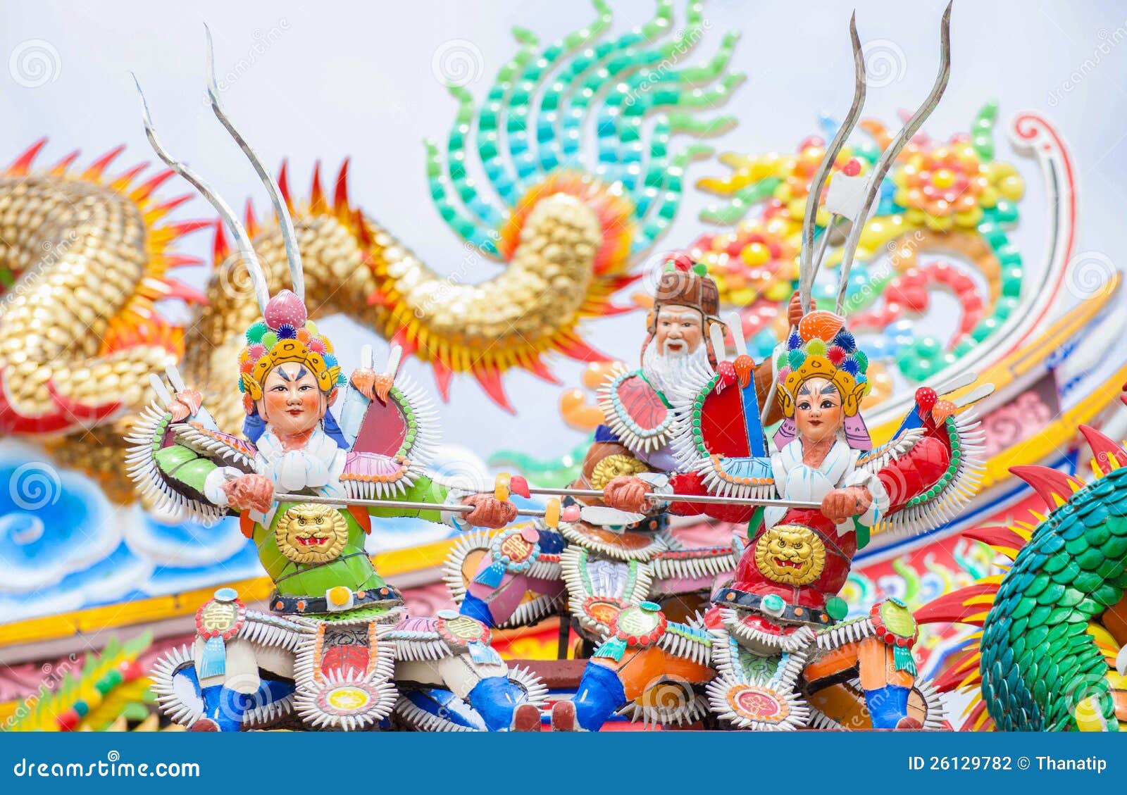 Guardian deity. stock photo. Image of asia, face, giant - 26129782