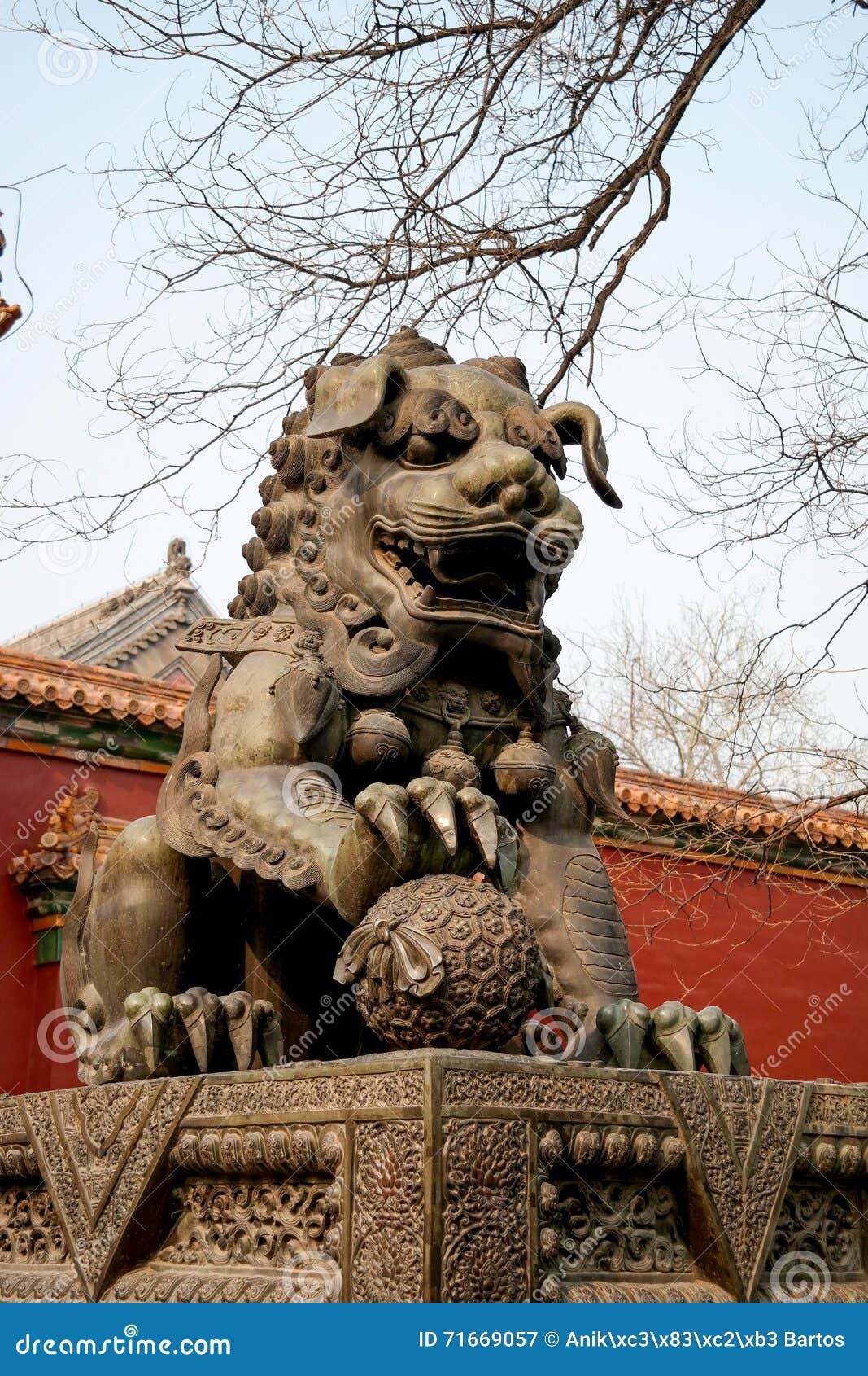 Guardian dragon stock image. Image of front, guardian - 71669057