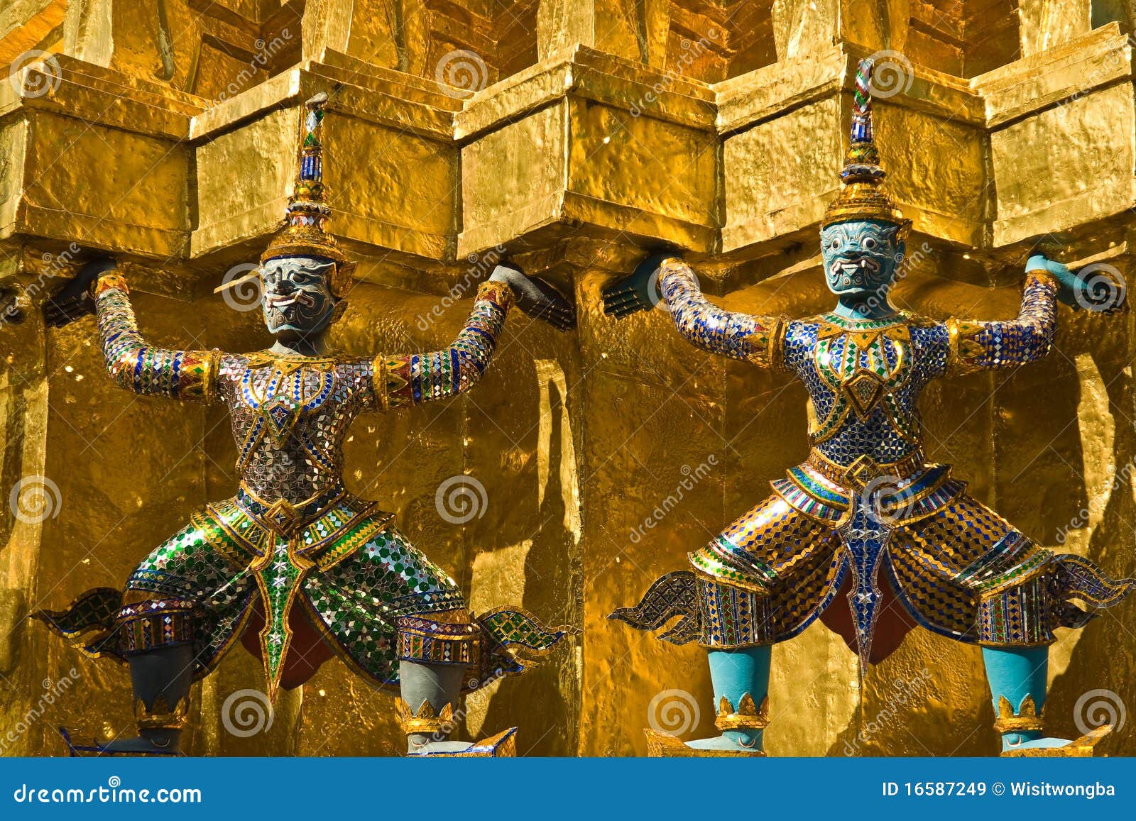 Guardian giant6 stock image. Image of giant, ubosoth - 16587249