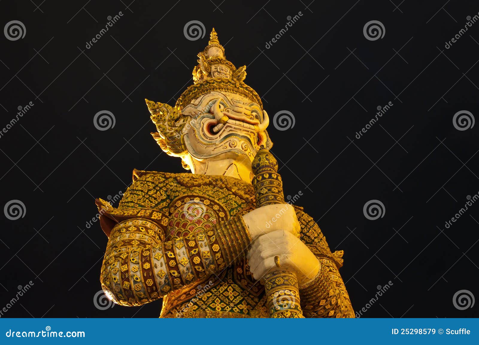 Guardian statue stock image. Image of history, giant - 25298579