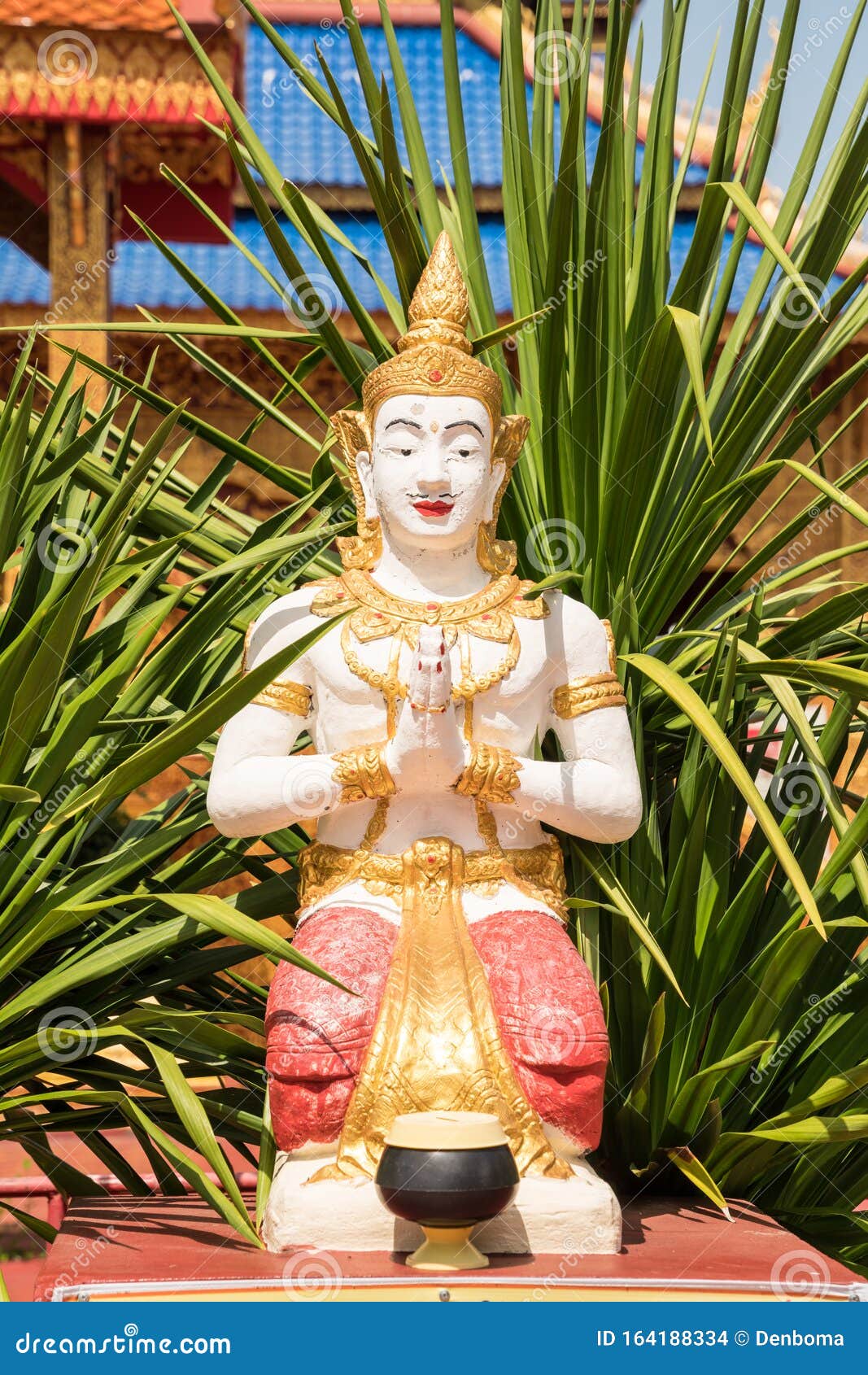 Guardian of the temple stock photo. Image of asian, temple - 164188334