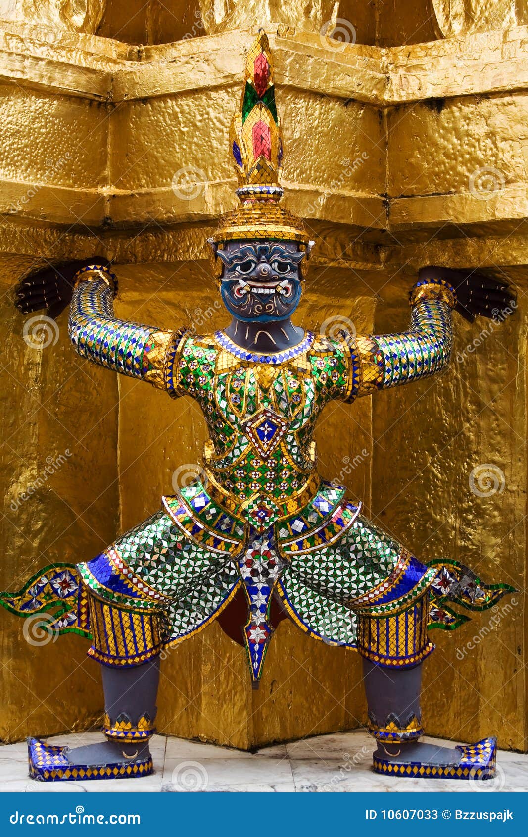 Guardian from Thailand stock image. Image of spiritual - 10607033