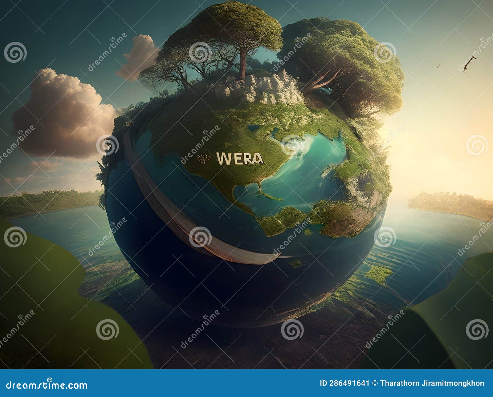 Guardians of Earth: a Visual Odyssey of Saving Our World Stock ...