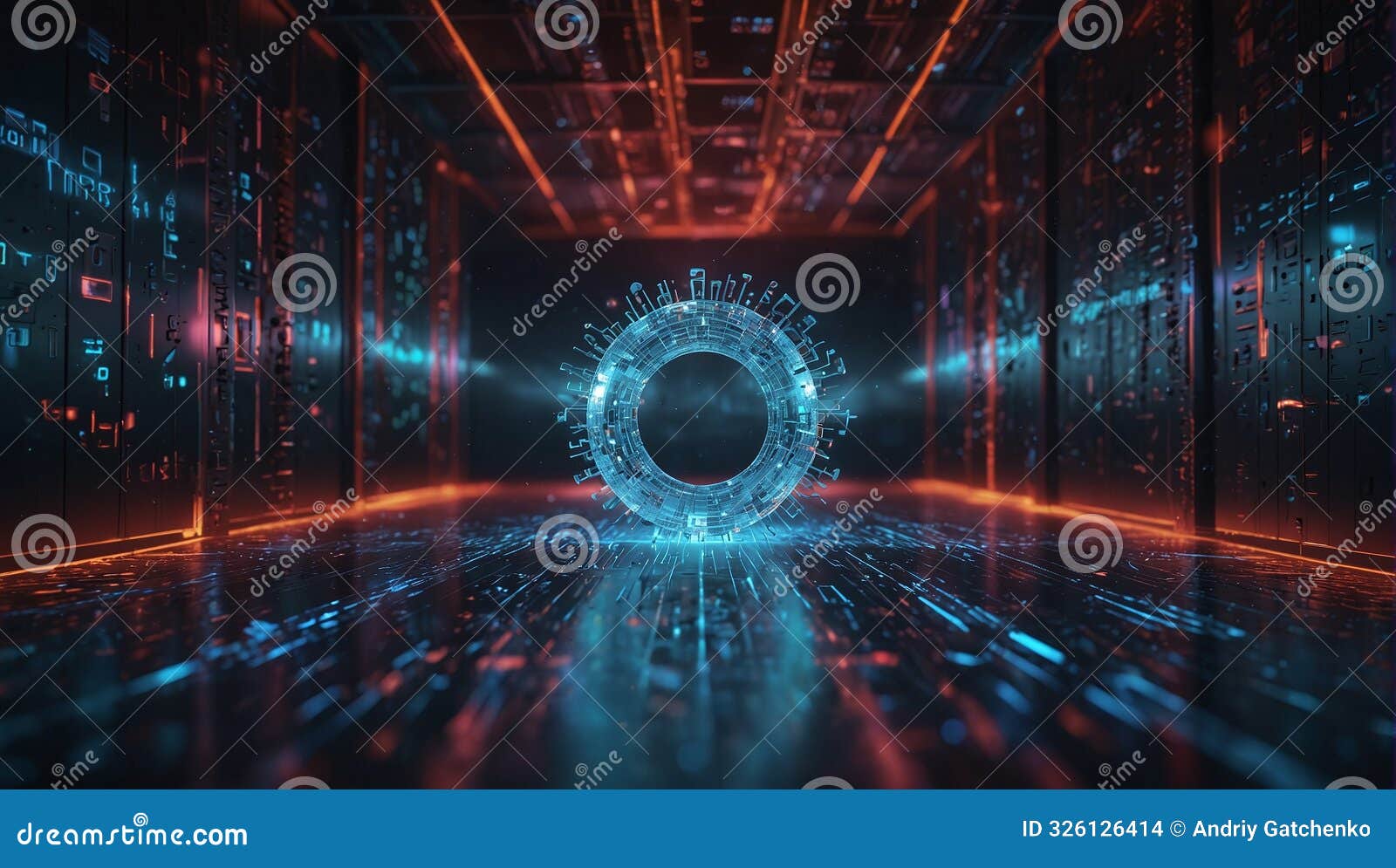 Digital Map Visualizing Earthquake Epicenter With Seismic Waves Royalty ...