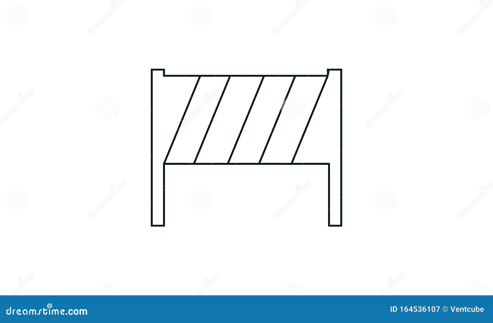 Guardrail Icon. Simple Illustration of Guardrail Vector Icon for Web ...