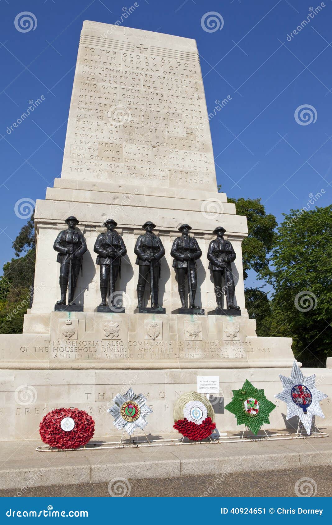 Guards Memorial in London editorial photo. Image of cities - 40924651