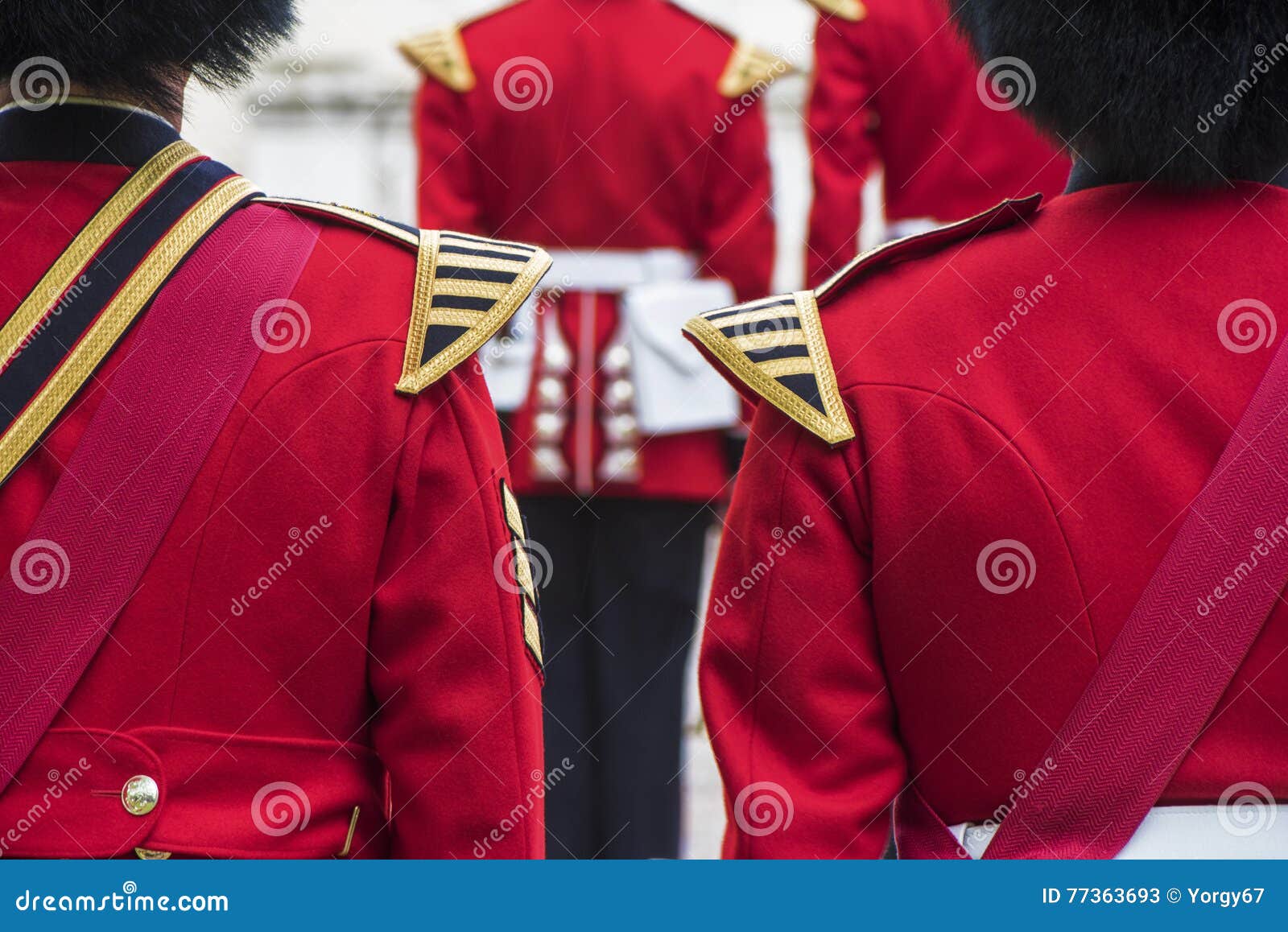 Guards uniform editorial stock photo. Image of majesty - 77363693
