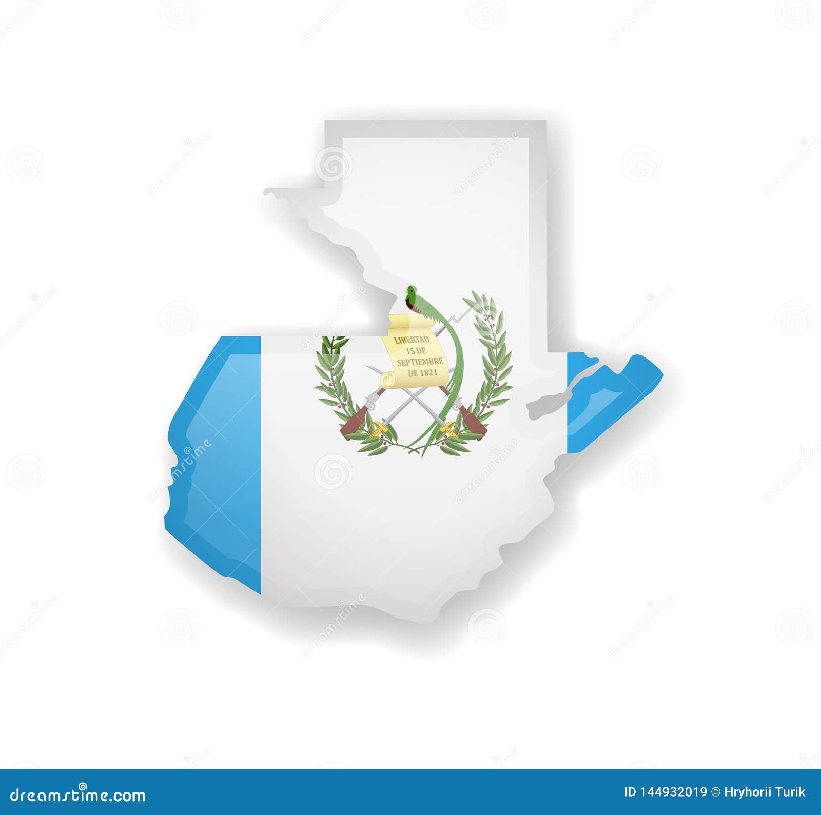 Outline Flag Guatemala Stock Illustrations – 252 Outline Flag Guatemala ...