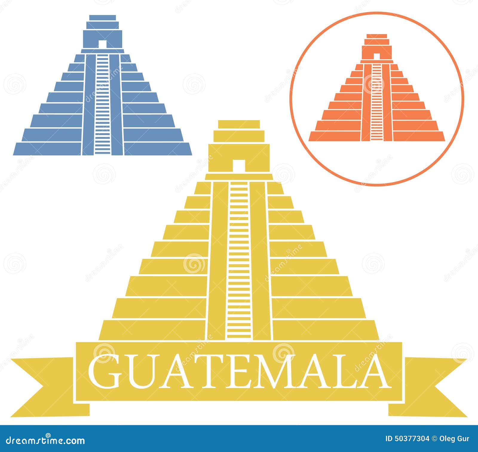 Guatemala stock vector. Illustration of element, emblem - 50377304