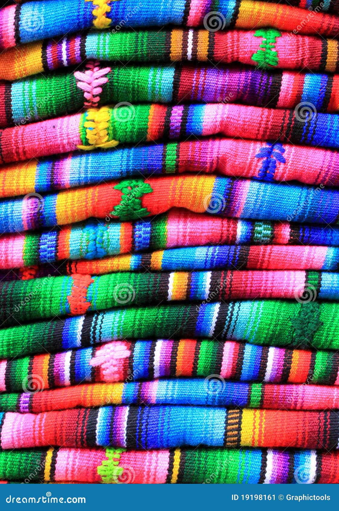 Guatemalan Fabric stock image. Image of gifts, decorations - 19198161