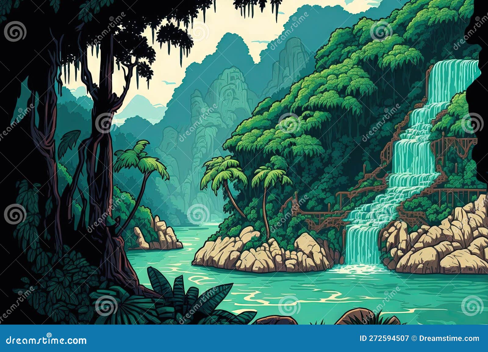 Guatemalas Semuc Champey National Park is a Mystical Mayan Forest Stock ...