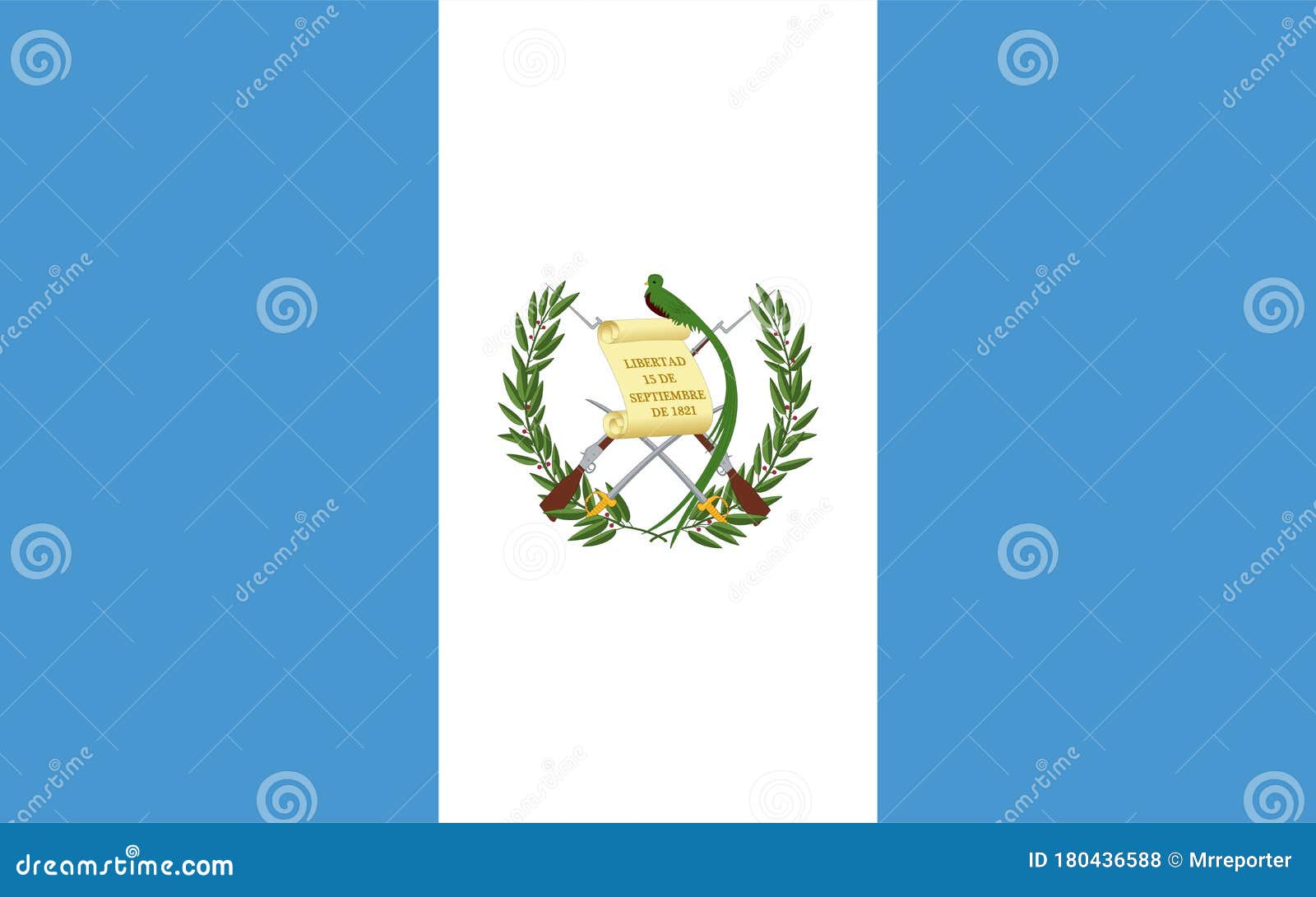 Guatemale stock vector. Illustration of banner, elements - 180436588