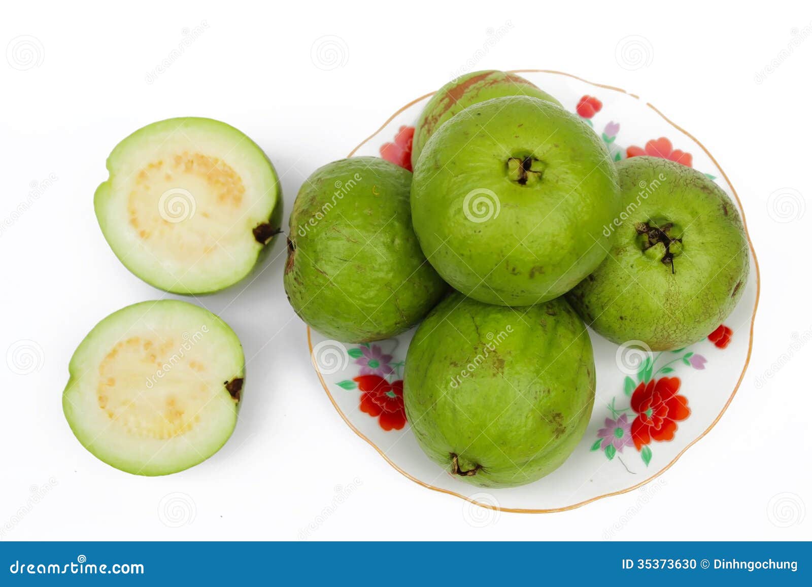 Guava stock photo. Image of health, nutrition, white - 35373630