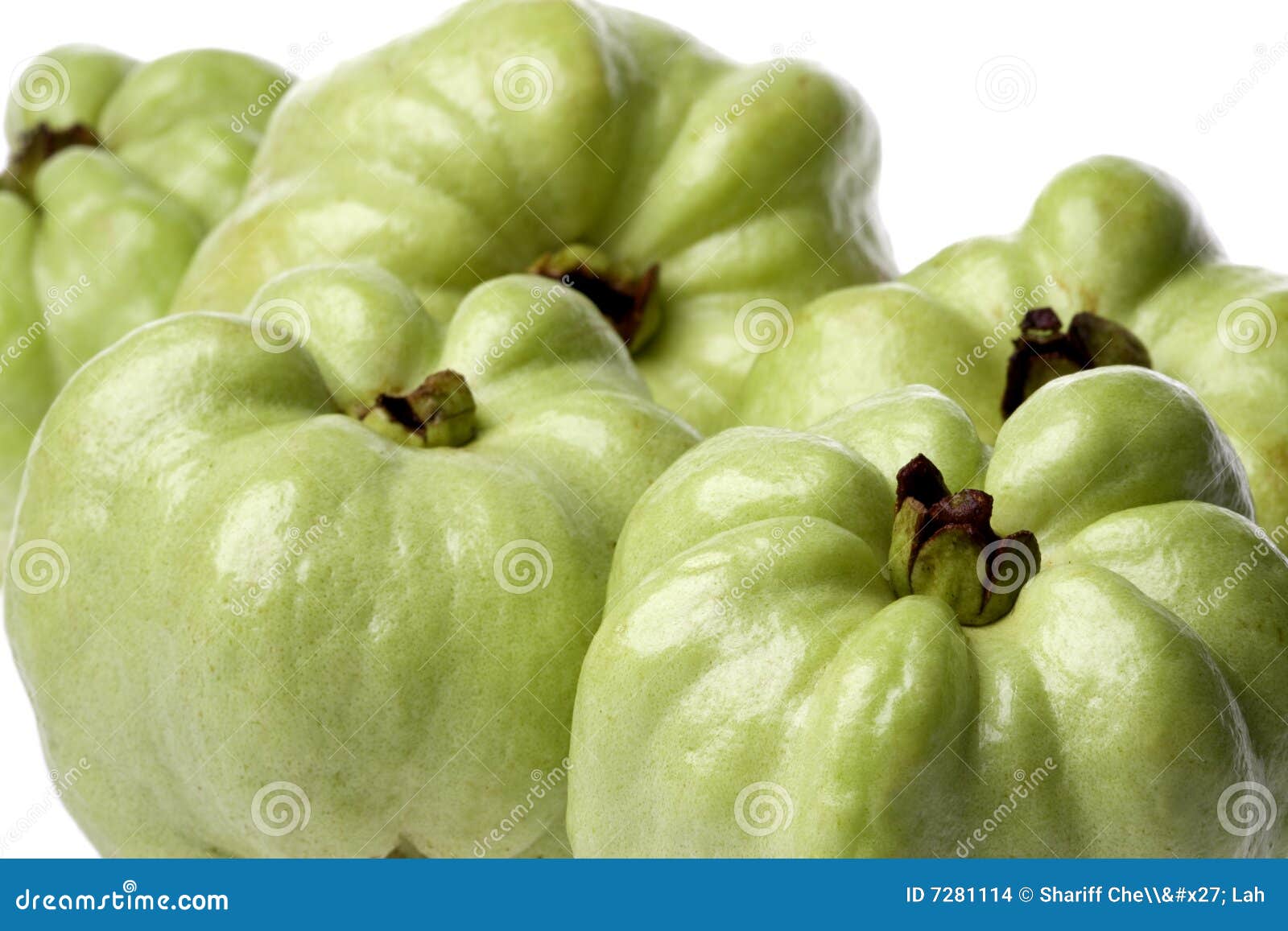 Guavas Isolated stock photo. Image of fresh, isolated - 7281114