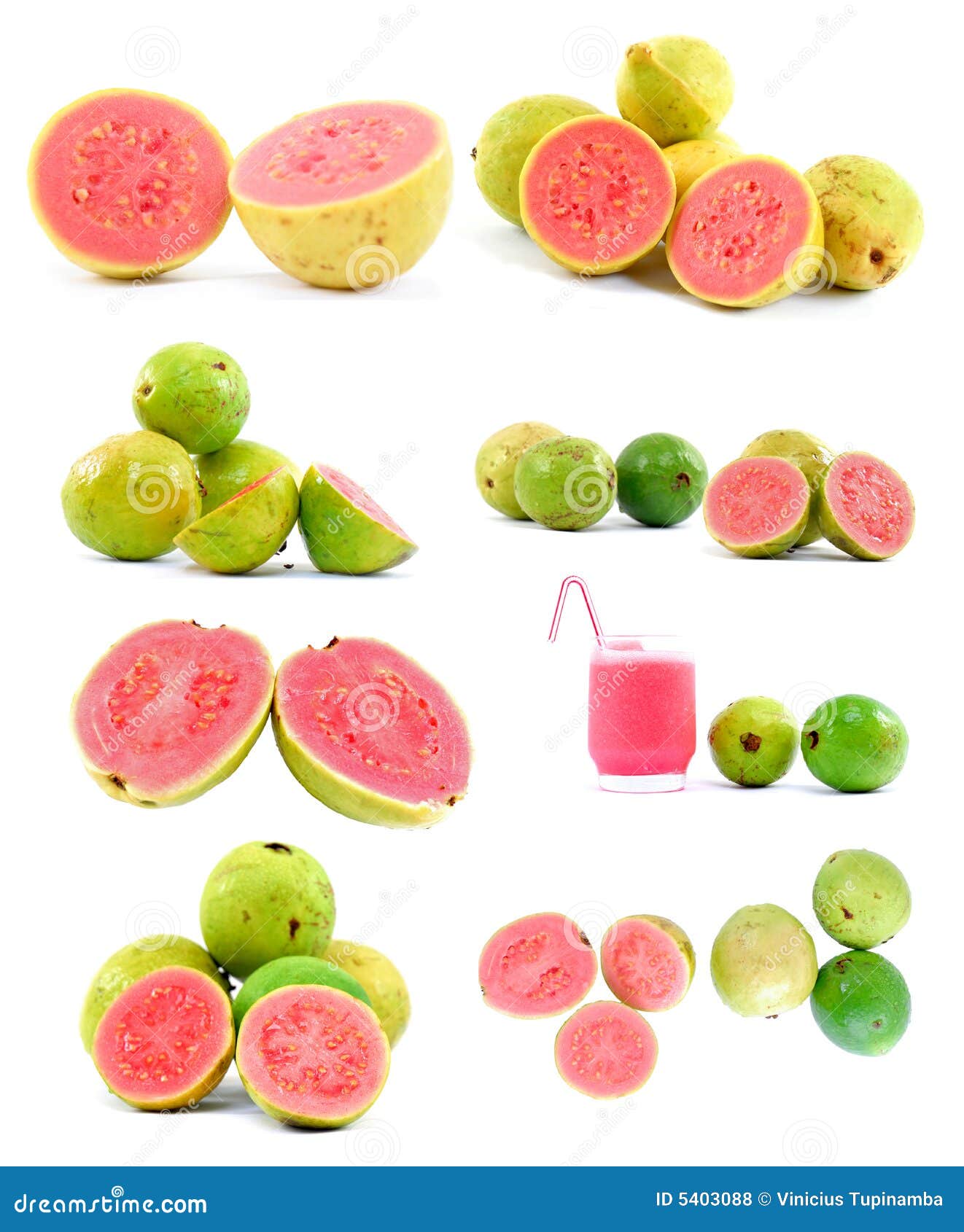 Guayaba foto de archivo. Imagen de verde, rebanado, blanco - 5403088