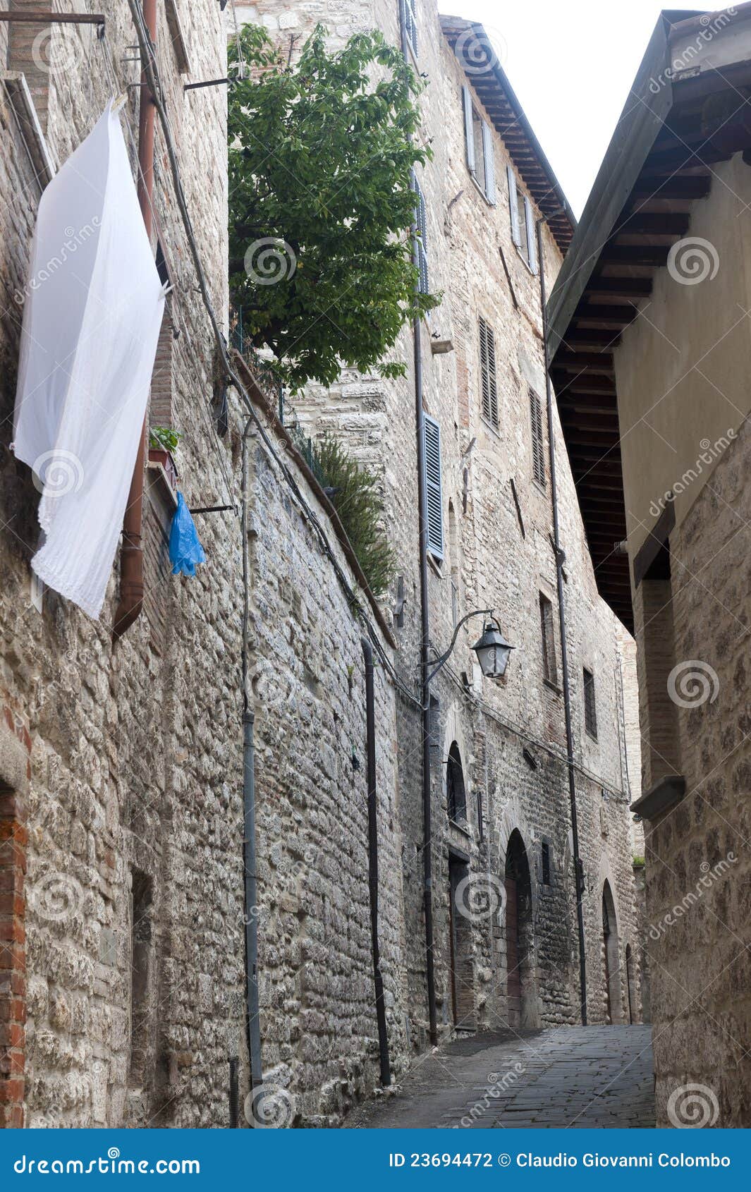 Gubbio (Perugia) stock photo. Image of italy, door, building - 23694472
