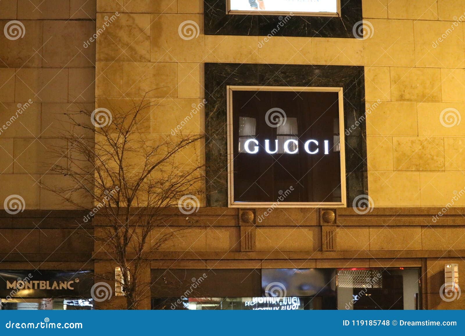 Gucci editorial stock photo. Image of gucci, luxury - 119185748