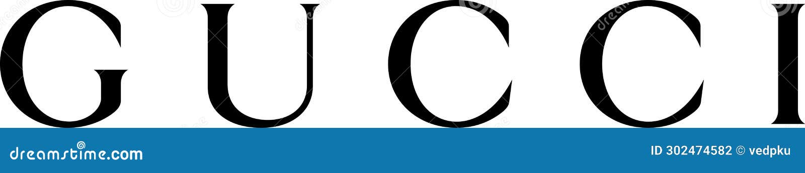 Gucci Logo Vector Brand Logo | CartoonDealer.com #302474582