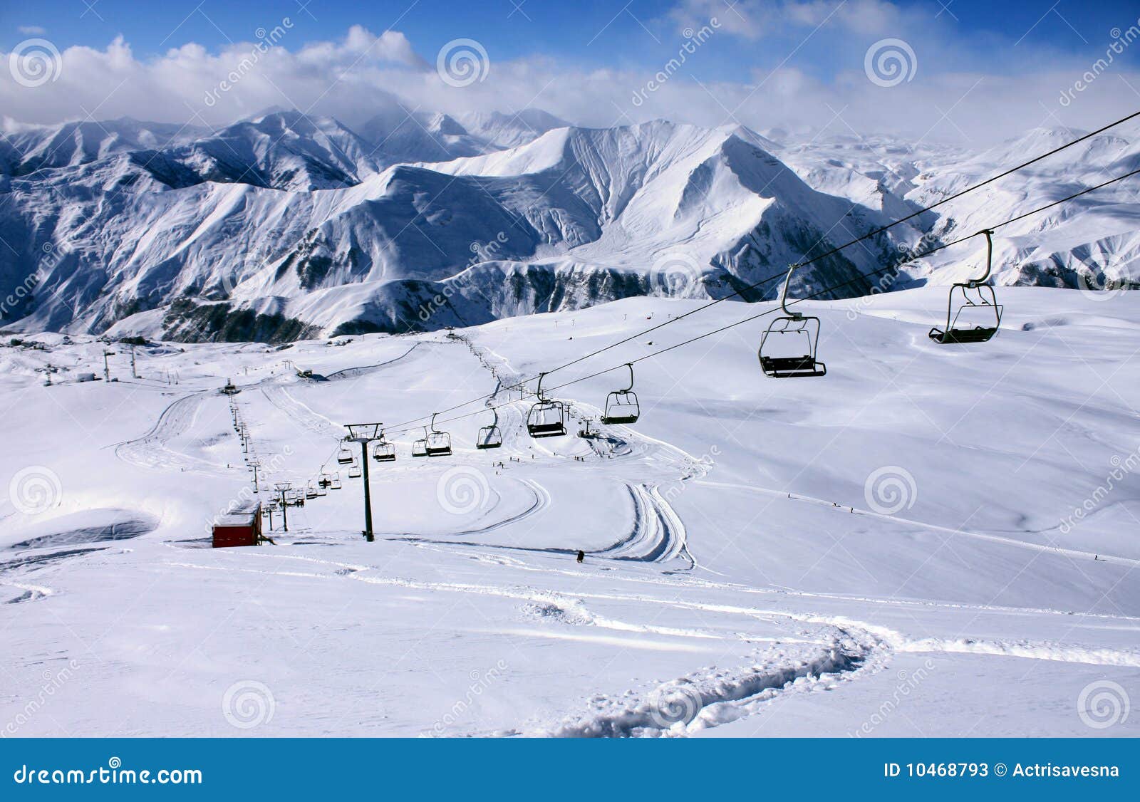 Gudauri Ski Resort Stock Photos - Image: 10468793