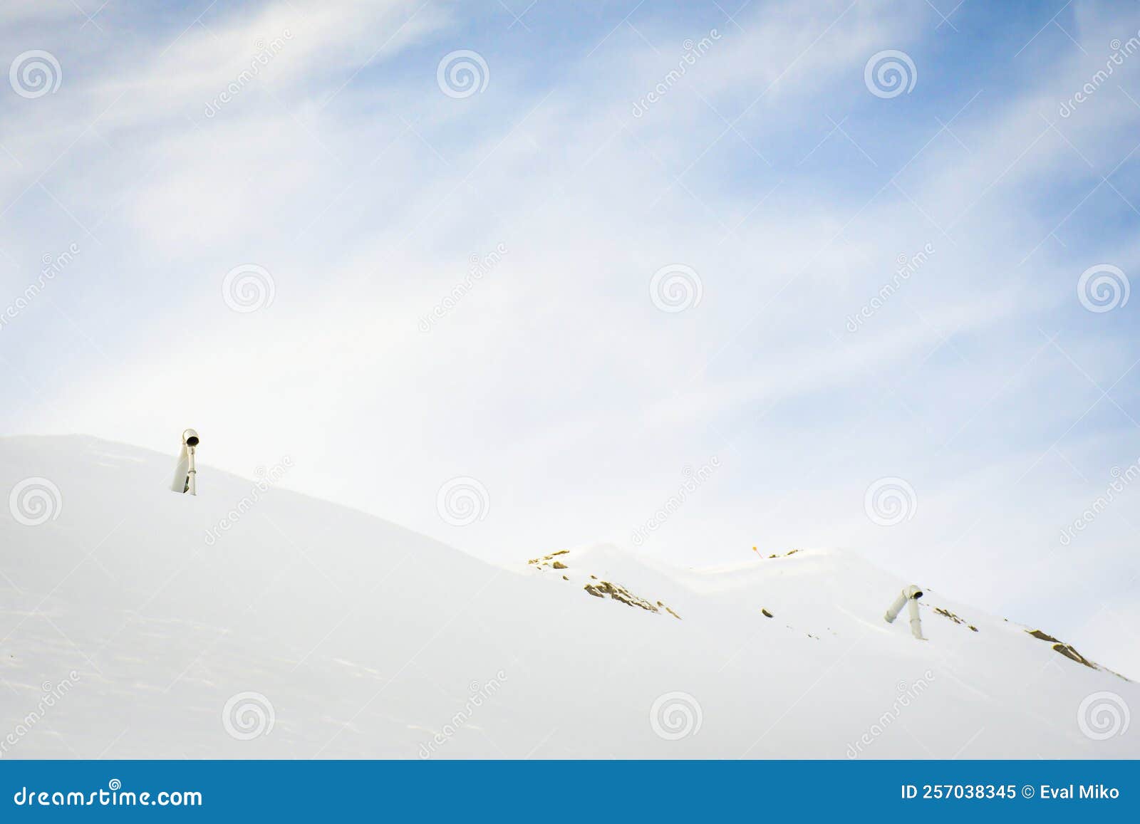 Gudauri Ski Resort Avalanche Control System Exploding Gas Mixture ...