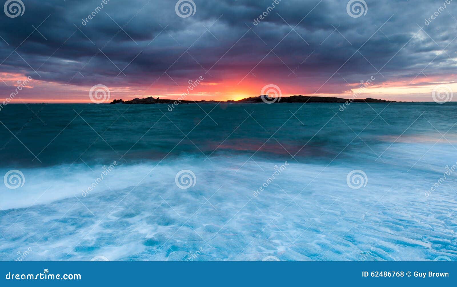 Guernsey sunset stock photo. Image of lines, grogeous - 62486768