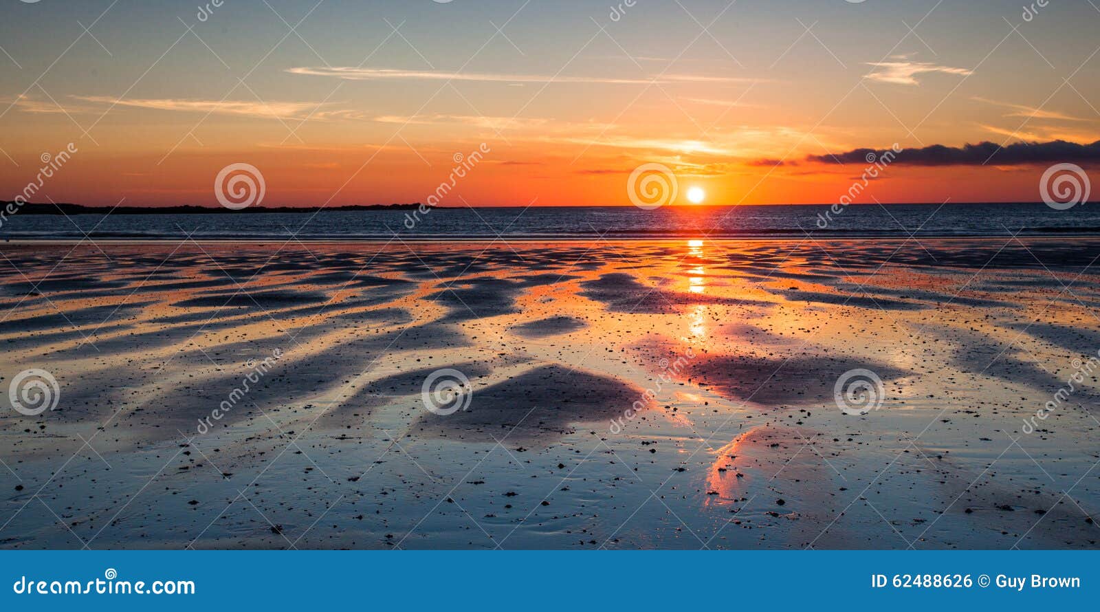 Guernsey sunset stock photo. Image of dusk, sunset, gorgeous - 62488626
