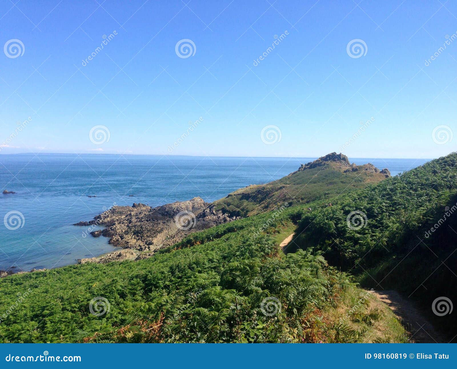 Guernsey stock image. Image of natural, green, turquoise - 98160819