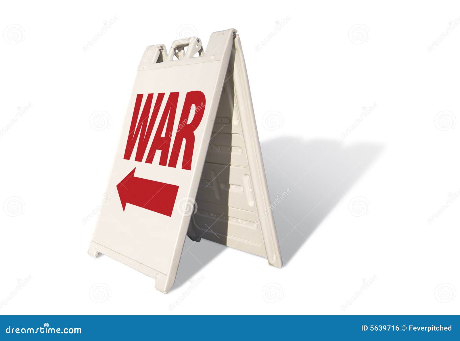 Guerre - Signe De Tente Image. Image: 5639716