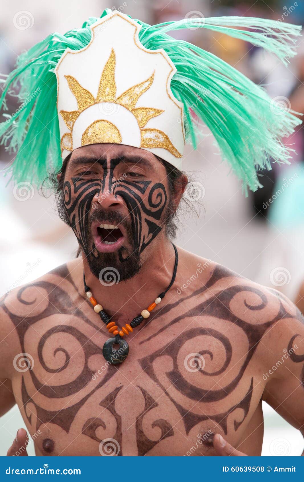 Guerrero del Amazonas foto de archivo editorial. Imagen de aborigen ...