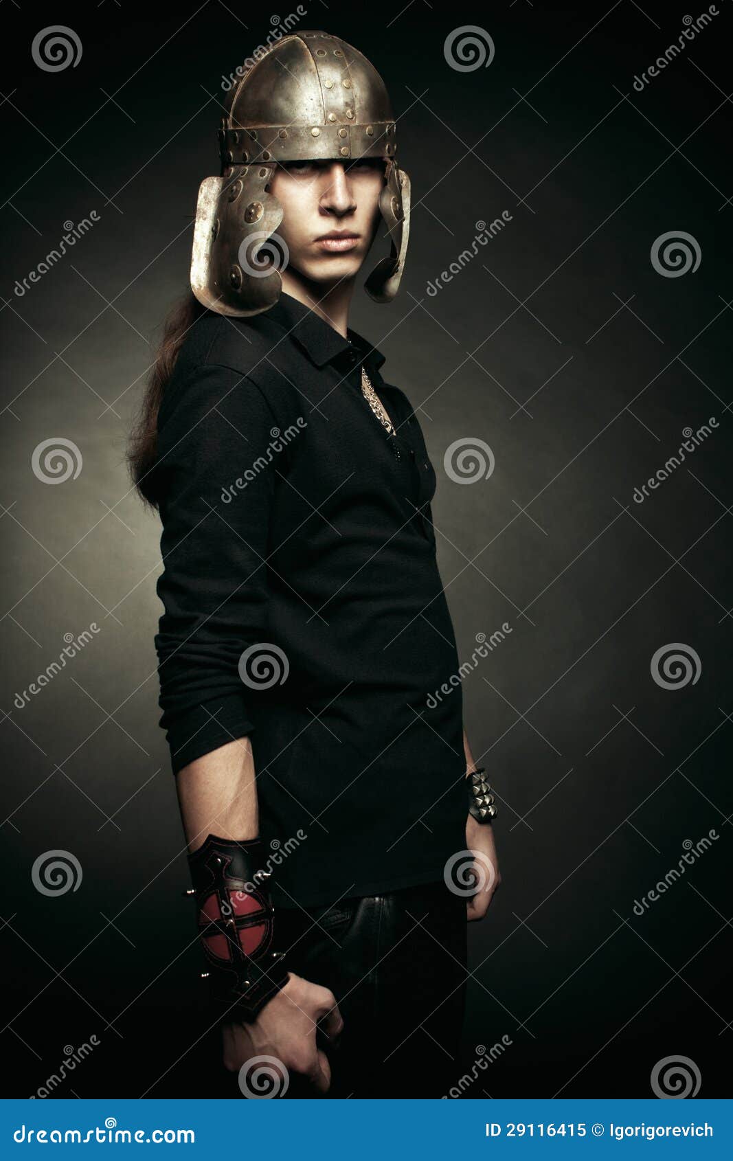 Guerriero coraggioso immagine stock. Immagine di romano - 29116415