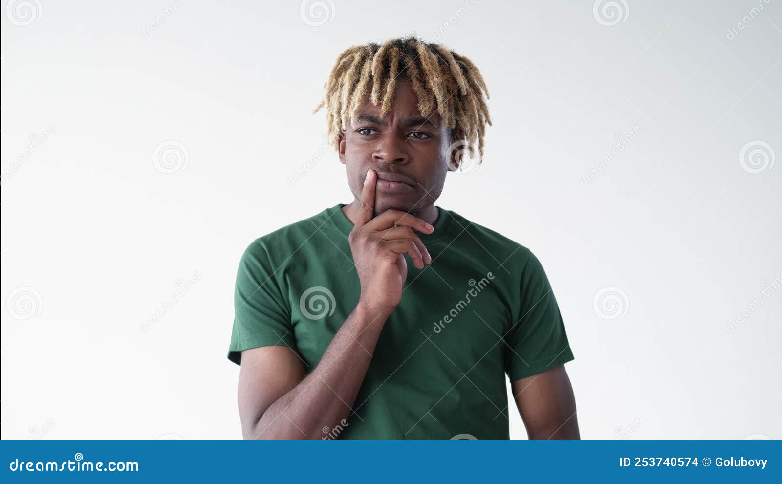 Guess Problem Thoughtful Man Meme Expression Stock Footage - Video of ...