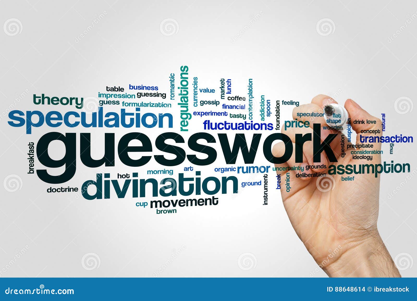 Word Guesswork Stock Illustrations – 39 Word Guesswork Stock ...