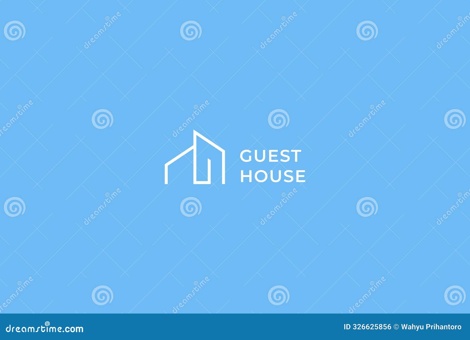 Modern Guest House Logo Concept Property Development Business Brand ...