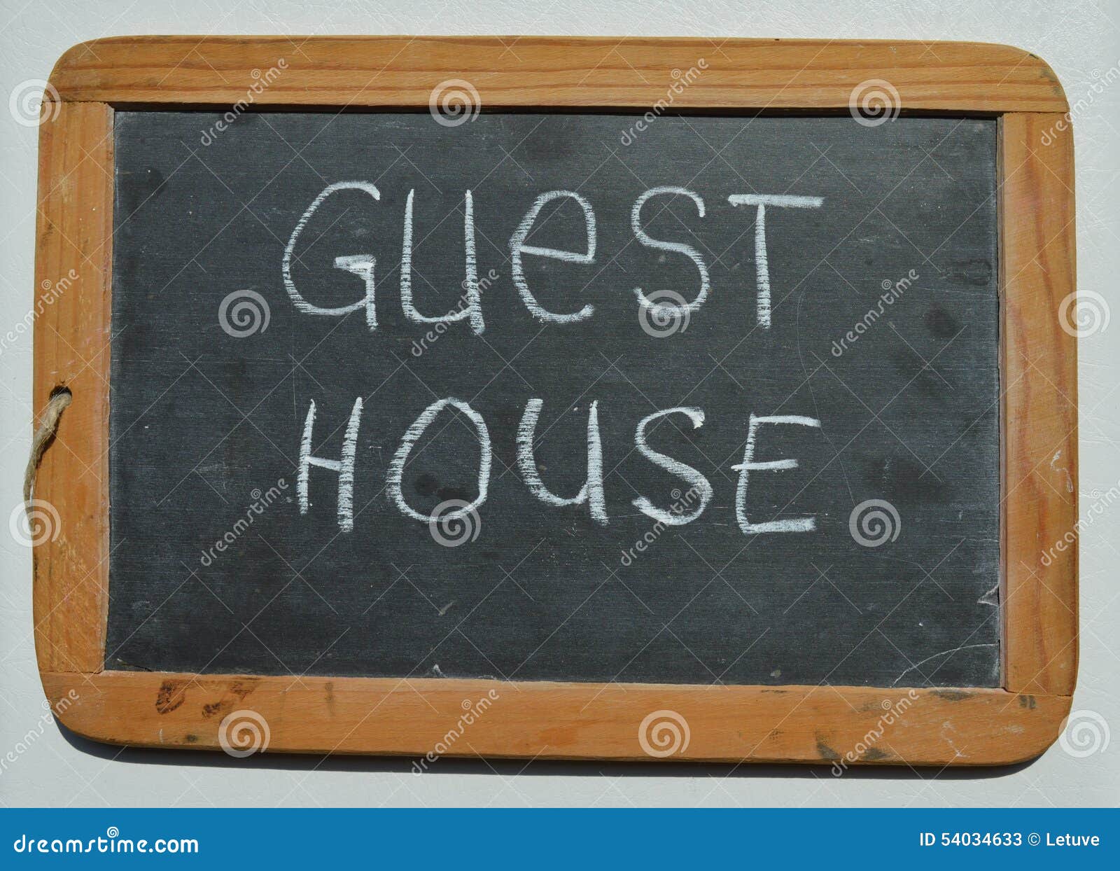 Guest House text stock image. Image of signboard, guest - 54034633