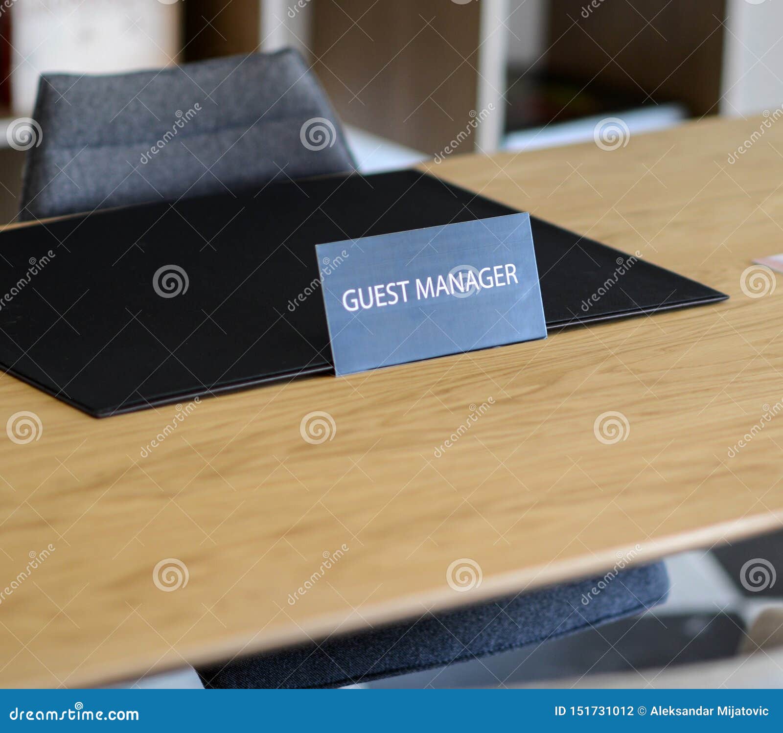 GUEST MANAGER Sign in Hotel Lobby Stock Photo - Image of front, china ...