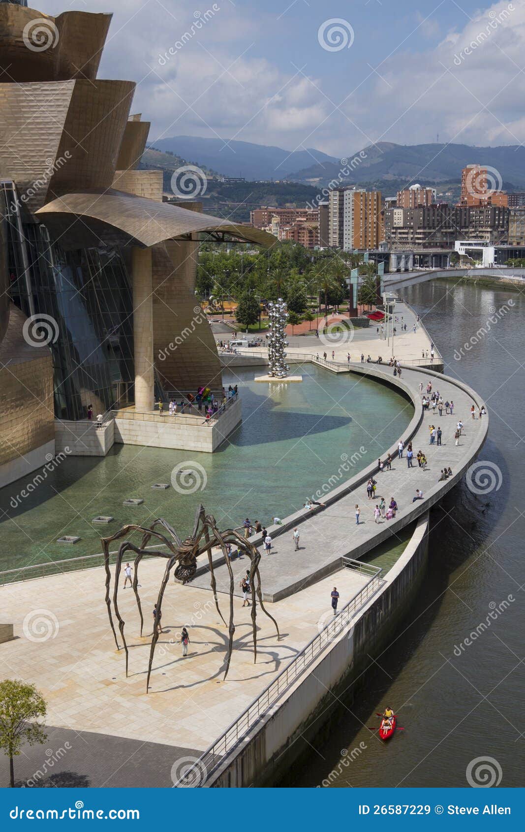 Guggenheim Museum - Bilbao - Spain Editorial Stock Image - Image of ...