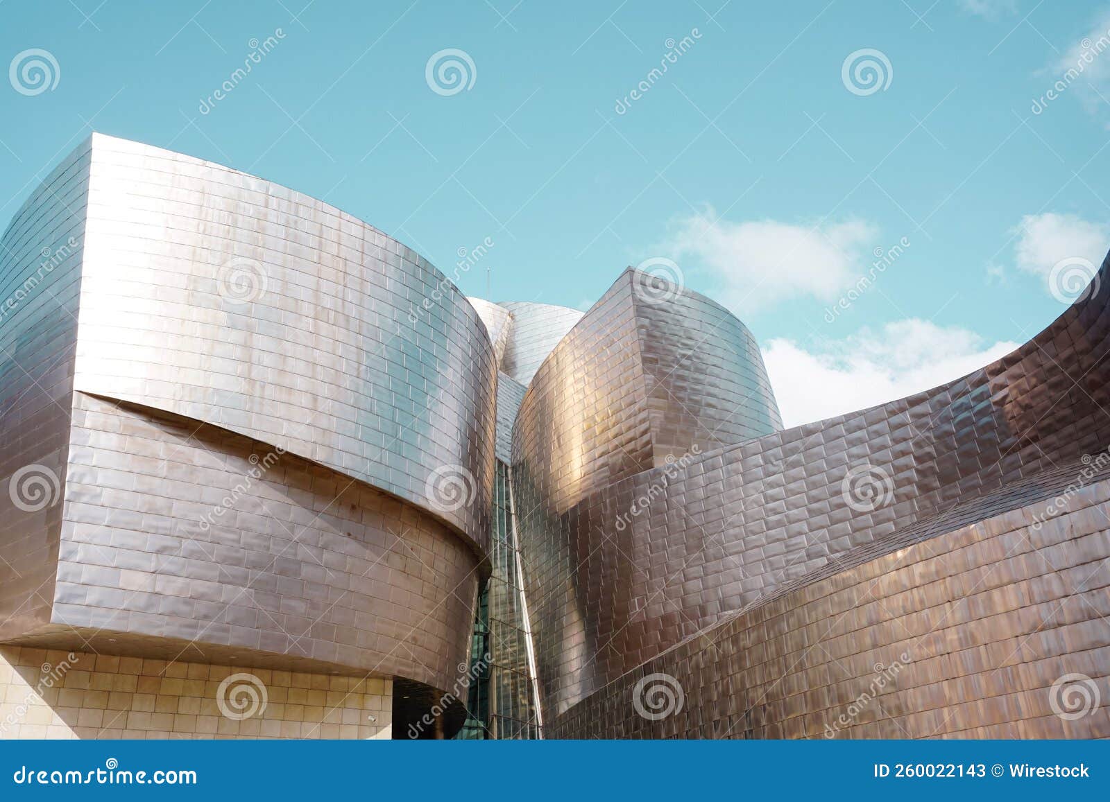 Guggenheim Museum S Modern Building in Bilbao Editorial Stock Photo ...