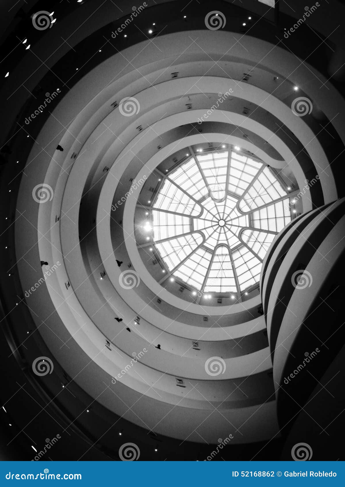 Guggenheim museum editorial photography. Image of angle - 52168862