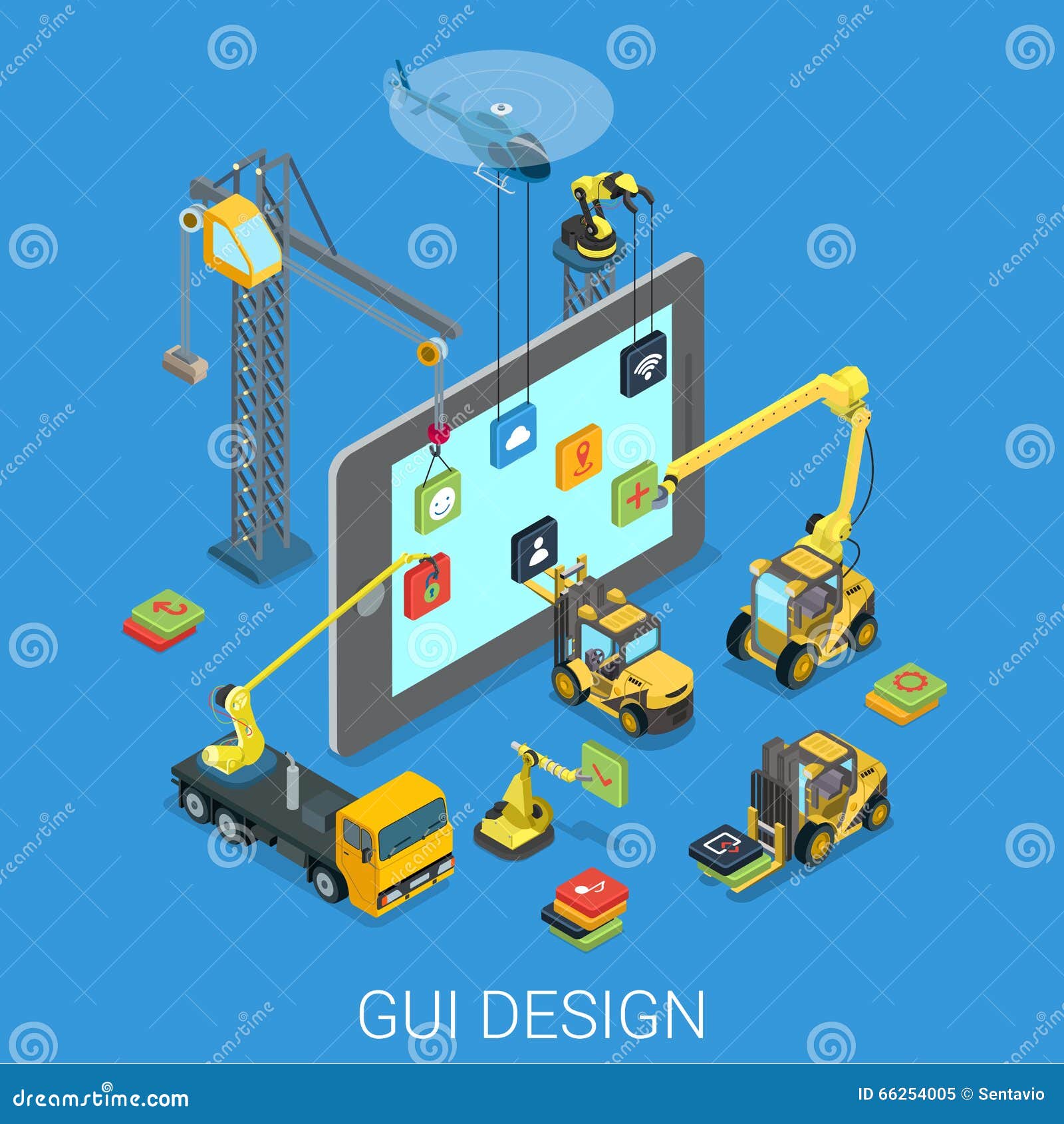 GUI Design UI UX Mobile User Interface App Flat Isometric Vector Stock ... GUI Design UI UX Mobile User Interface App Flat Isometric Vector Stock ...