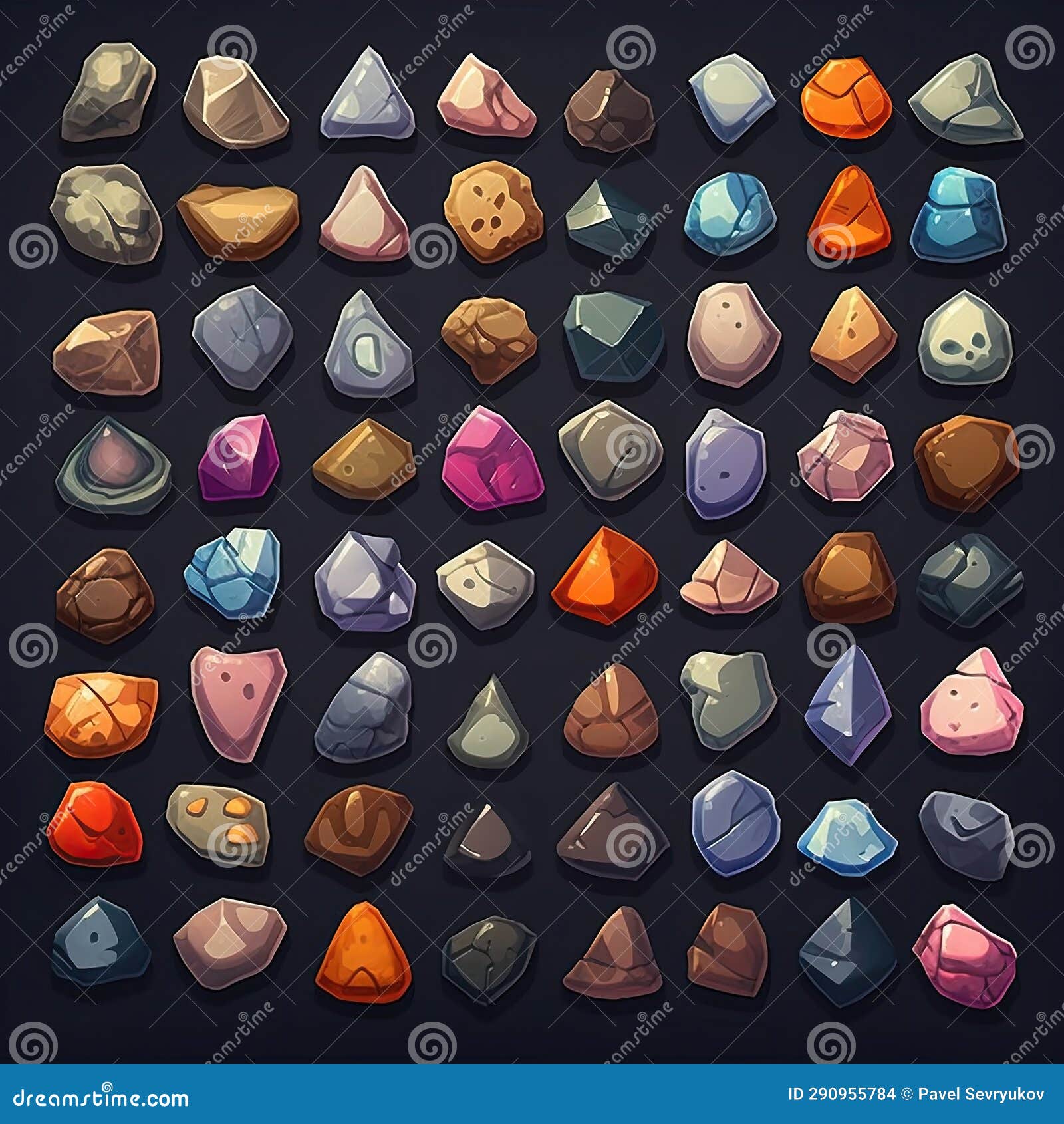 Gui Games Stone Rock Ai Generated Stock Photo - Image of concrete ...