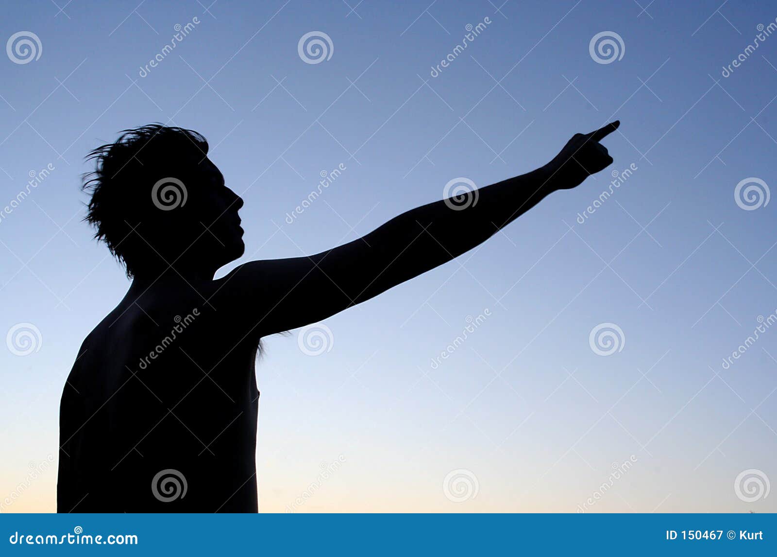 Guia imagem de stock. Imagem de silhueta, silenciado, adulto - 150467