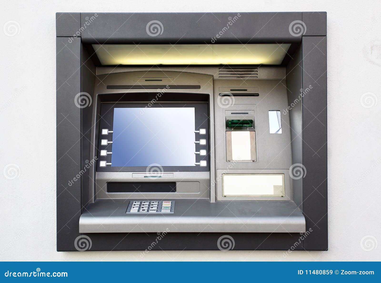 Guichet automatique image stock. Image du pâte, changement - 11480859