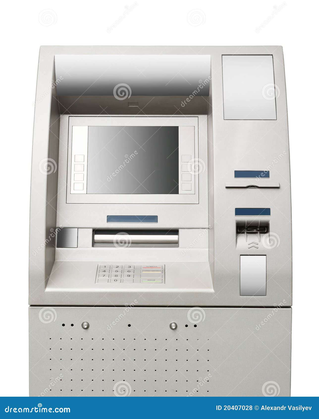 Guichet automatique photo stock. Image du garantie, chiffres - 20407028
