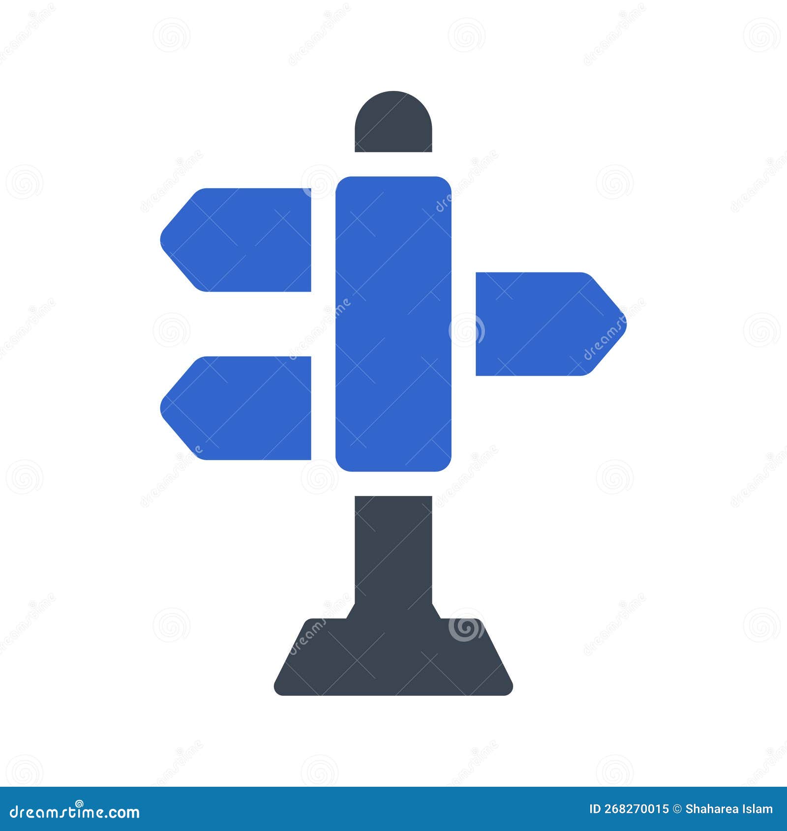 Guidance icon stock vector. Illustration of movements - 268270015