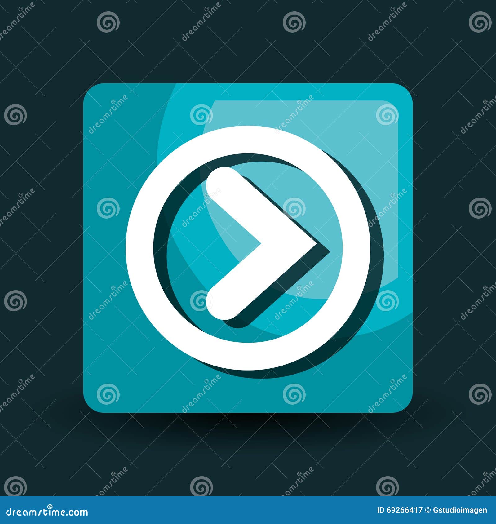 Guide arrows design stock illustration. Illustration of business - 69266417