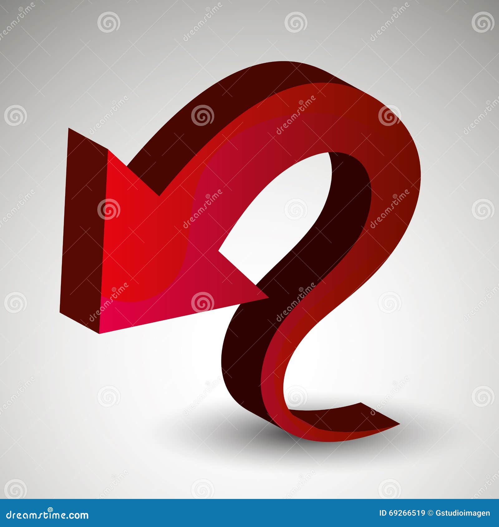 Guide arrows design stock illustration. Illustration of shape - 69266519