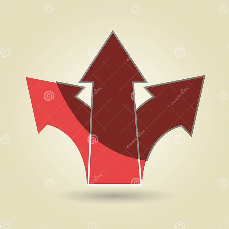 Guide arrows design stock illustration. Illustration of arrows - 70972954