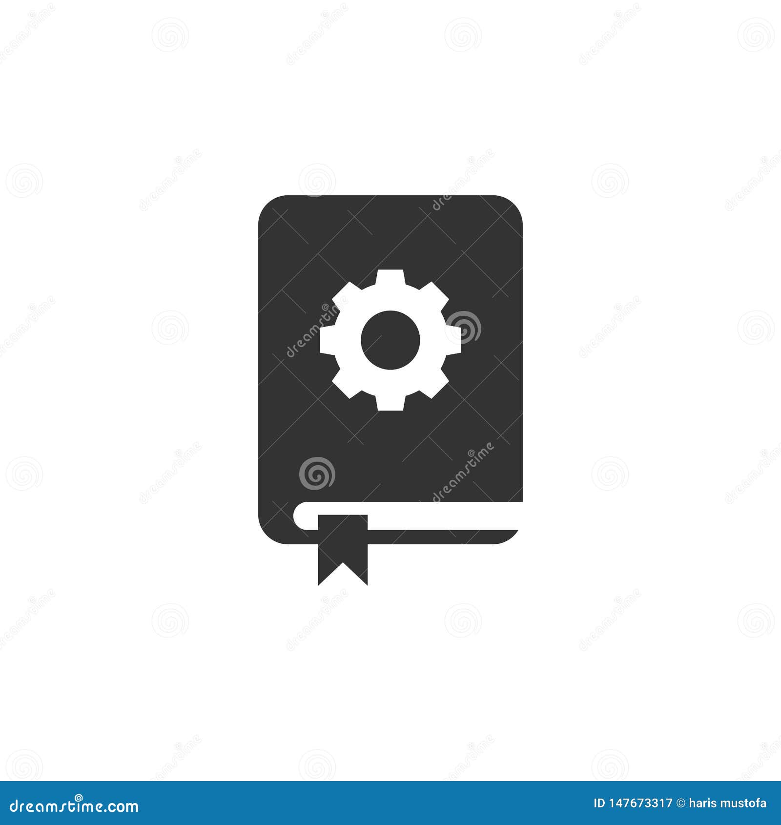 Guide Book Support Icon Graphic Design Template Vector Stock Vector ...