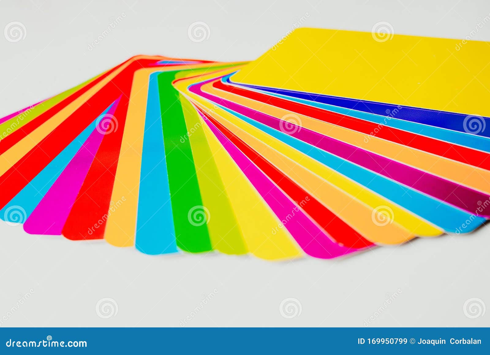 Guide Color Chart Wheel On White Background Stock Photography ...